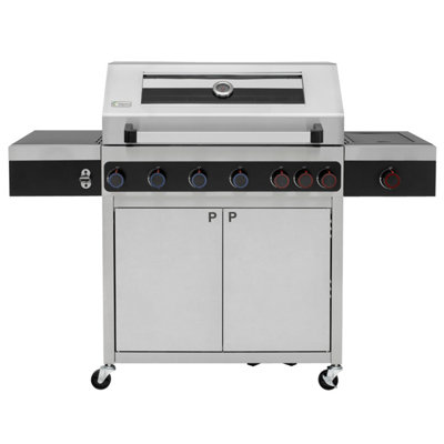 Tepro 3316UK Black Keansburg 6 Special Edition Gas BBQ with Infrared ...