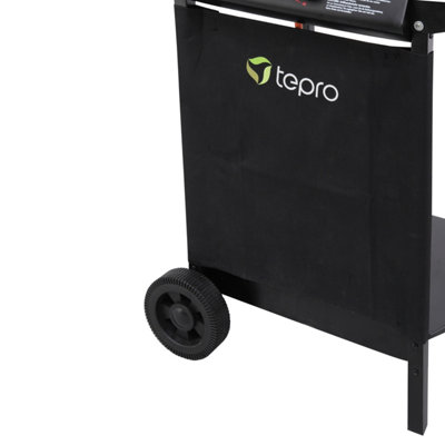 Tepro 508CUK Black Irvine Lava Stone Gas BBQ Grill