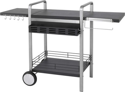 Tepro Universal Black Sturdy BBQ Table