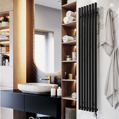 Terma Electric Radiator ROLO-ROOM E (Bluetooth) 1800h x 370w(mm) 0.8 Kw ...