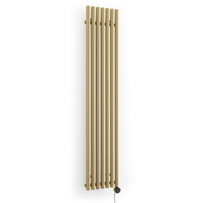 Terma Electric Radiator ROLO-ROOM E (W-Fi) 1800h x 370w(mm) 0.8 Kw Brass