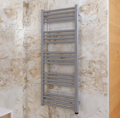 Terma Electric Towel Rail FIONA ONE (internalised element) 1140h x 480w ...