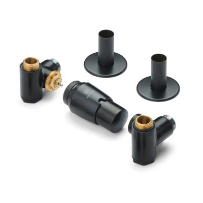 Terma Radiator Valves INTEGRA, 3-Axis (Corner) TRVs Set WITH INTEGRATED ...