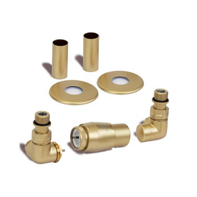 Terma Radiator Valves VISION, 3-Axis (Corner) TRVs Set, LEFT Sided ...