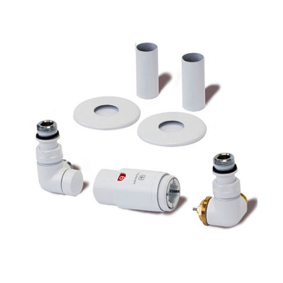Terma Radiator Valves VISION, 3-Axis (Corner) TRVs Set, RIGHT Sided ...