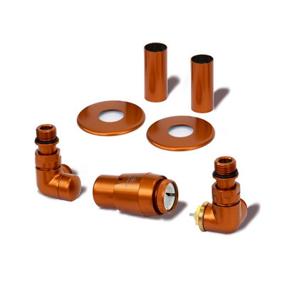 Terma Radiator Valves VISION, 3-Axis (Corner) TRVs Set, RIGHT Sided ...