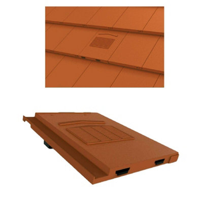 Terracotta Marley Modern, Mini Stonewold Non-Profile Roof Vent Tile ...