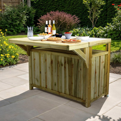 Terraza Outdoor Kitchen Serving Extension by Zest Outdoor Living