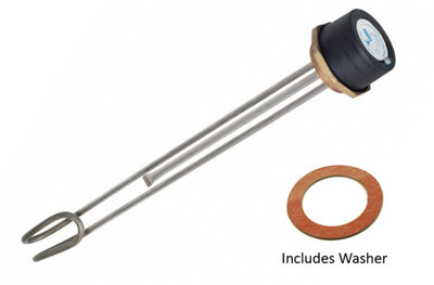 Tesla 27" Incoloy Immersion Heater with 2.1/4" Boss TIH650