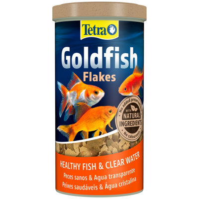 Tetra Goldfish Flake Fish Food, Complete Fish Food for All Goldfish, 1 ...