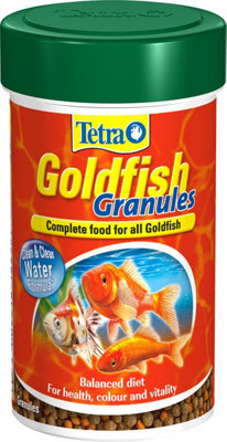 Tetra Goldfish Granules Complete Food for Goldfish 32g (Bulk deal of 6 ...