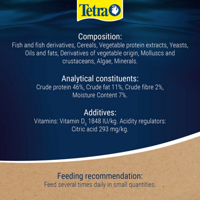 Tetra Min Fish Food Flakes, Complete and Varied Food for All Tropical ...
