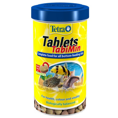 Tetra Tablets TabiMin, Complete Food for Bottom-Feeding Tropical Fish ...