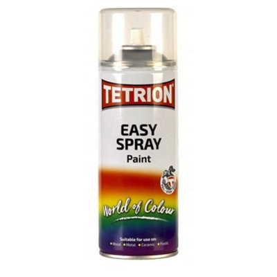 Tetrion Easy Spray Can Clear Lacquer 400ml | DIY at B&Q