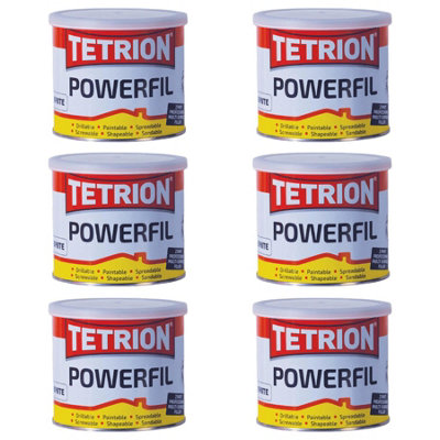 Tetrion Powerfil 2K 2 Part Body Filler Lightweight Tough Smooth White ...