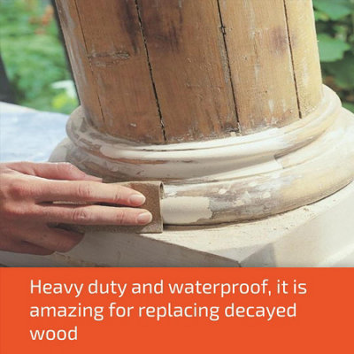 Tetrion Professional 2K Wood Filler Natural Pine Fast Drying Drillable ...