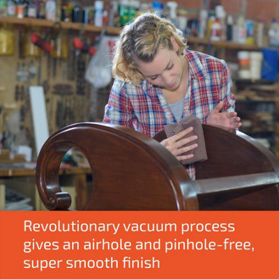 Tetrion Professional 2K Wood Filler Natural Pine Fast Drying Drillable ...