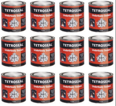 Tetroseal Ultimate Underbody Sealant Anti Corrosion 950g x12 Easy ...