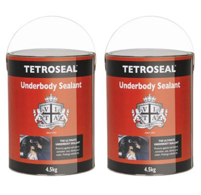 Tetroseal Ultimate Underbody Underseal Shutz Sealant - 4.5kg x2 Easy ...