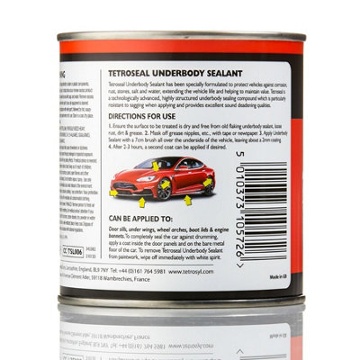 Tetroseal Ultimate Underbody Underseal Shutz Sealant - 475g Easy ...