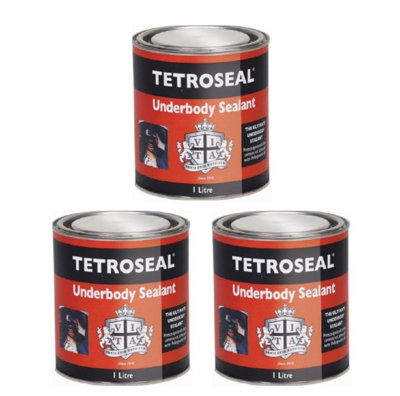 Tetroseal Ultimate Underbody Underseal Shutz Sealant - 950g x3 Easy ...