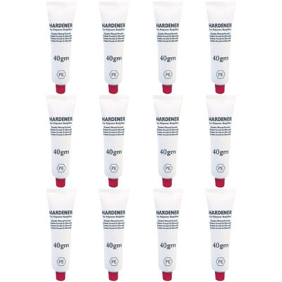 Tetrosyl EXH001 Red Hardener for Resin Body Fillers 40gm x12 Excellent ...