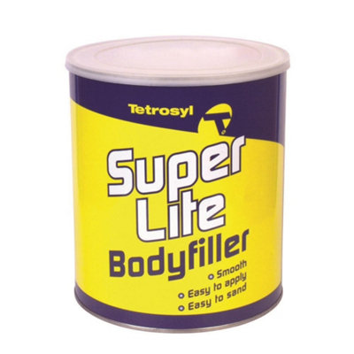 Tetrosyl Super Lite Car Body Filler Easy Sand Smooth Fine Filler Large ...