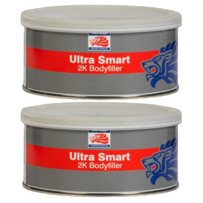 Tetrosyl Ultra Smart 2K Smooth Car Body Paintwork Dent & Scratch Filler ...