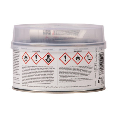 Tetrosyl Ultrasmart 2K Fibrofil Metal & Glass Fibre Car Body Filler ...