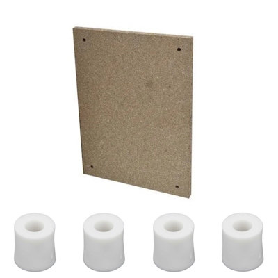TEW Fire Retardant Consumer Unit/Meter Board 11 x 8 (280mm x 200mm) c/w ...