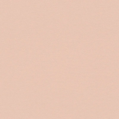 Textured Linen Effect Wallpaper in Blush