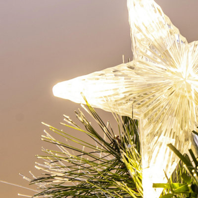 The 3ft Frosted LED Pine Fibre Optic Tree