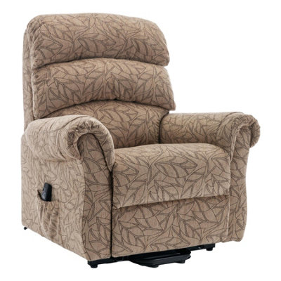 The Amesbury Dual Motor Riser Recliner Electric Mobility Chair - Cocoa ...