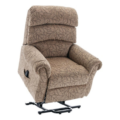 The Amesbury Dual Motor Riser Recliner Electric Mobility Chair - Cocoa ...