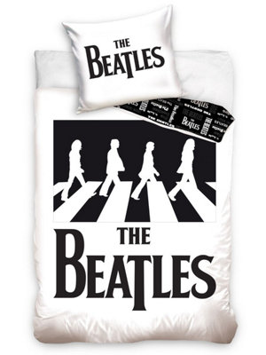 The Beatles Single 100% Cotton Duvet Cover - European Size
