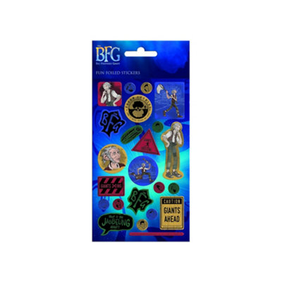 THE BFG CHARACTERS STICKERS MULTICOLOURED (ONE SIZE)