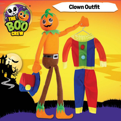 The Boo Crew Halloween Doll Clown Costume, Tradition for Kids