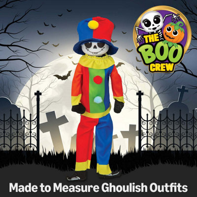 The Boo Crew Halloween Doll Clown Costume, Tradition for Kids
