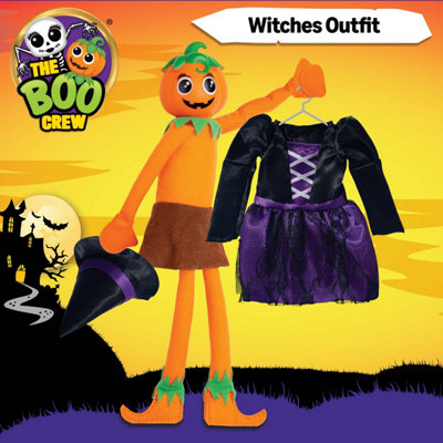 THE BOO CREW HALLOWEEN DOLL WITCHES COSTUME, TRADITION FOR KIDS