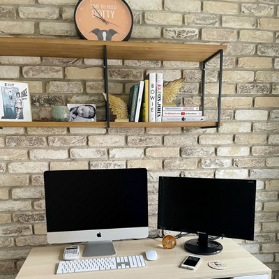 The Brick Tile Company Brick Slips - Blend 10 - 6m² - 10 boxes | DIY at B&Q