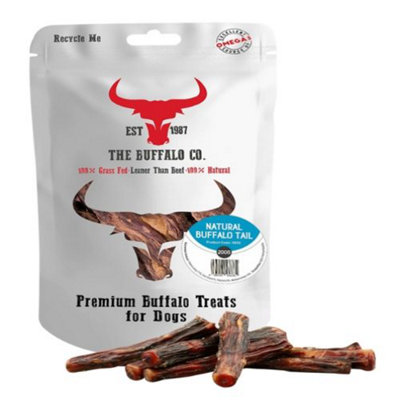 The Buffalo Co. Natural Buffalo Tail 200g (Pack of 6)