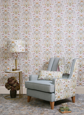 The Chateau By Angel Strawbridge - Potagerie Cream Wallpaper