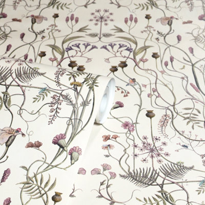The Chateau By Angel Strawbridge - Wild Flower Garden Whisper White ...