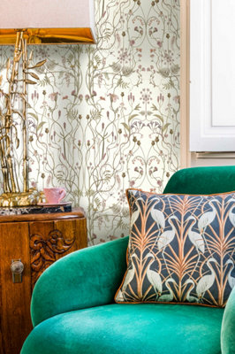 The Chateau By Angel Strawbridge - Wild Flower Garden Whisper White ...