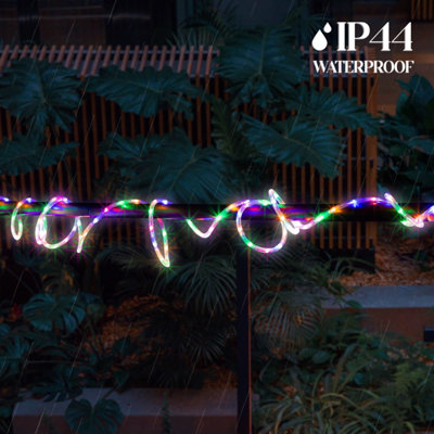 The Christmas Workshop 10m Multi-Coloured Rope Lights