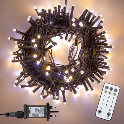 The Christmas Workshop 200 Dual White Chaser Lights