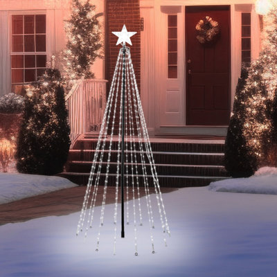 The Christmas Workshop 70629 6FT Outdoor Cone Tree With 573 Micro ...
