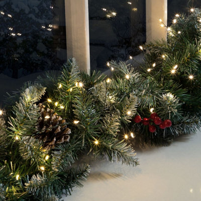 The Christmas Workshop 71779 680 Warm White Micro LED Cluster String ...