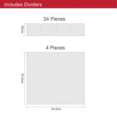 The Christmas Workshop Bauble and Decoration Storage Bag - Huge ...