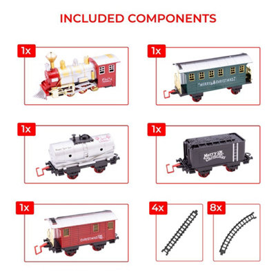 The Christmas Workshop Deluxe Santa Express Delivery Christmas Train Set